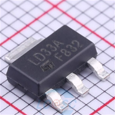 全新原装 LD1117AS33TR SOT-223 丝印LD33A 线性稳压器LDO芯片IC