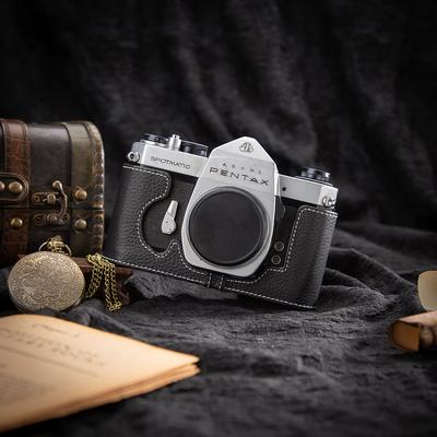 适用于宾得sp皮套MX ES2  K1000 ME相机底座保护壳保护套K2相机包