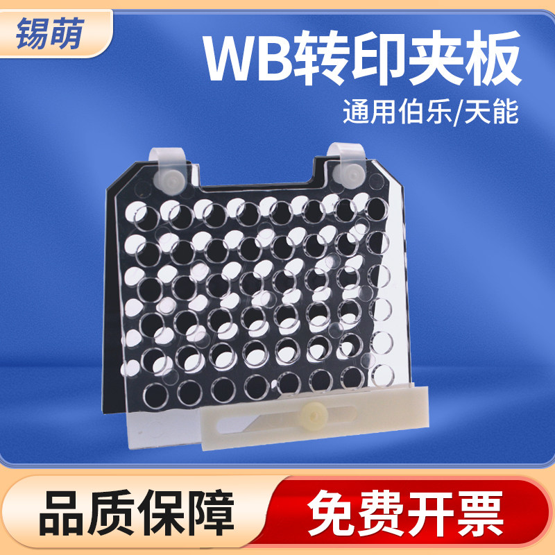 WB转印夹板电转夹三明治夹板转移夹多孔垫Western blot 通用伯乐