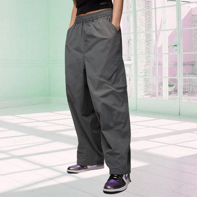 Nike耐克女裤子2025秋季新款宽松阔腿运动百搭休闲长裤HM6145-068