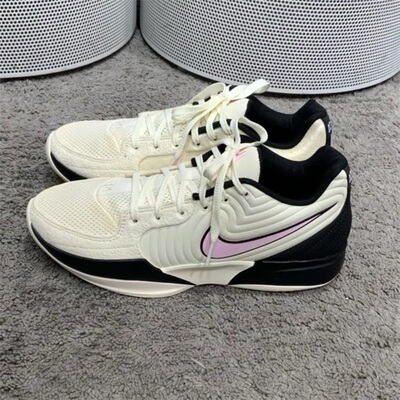 Nike耐克男鞋子2025春季新款莫兰特二代舒适实战篮球鞋FD7327-100