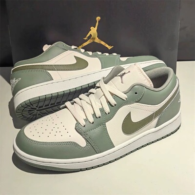 Nike耐克男款鞋子2026春季新款舒适百搭AJ低帮耐磨板鞋553558-300