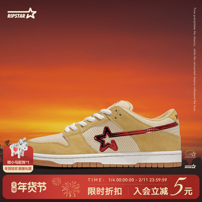 RIPSTAR休闲板鞋秋冬新款