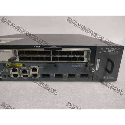 功能正常议价 原装Juniper MX40-T 4口10G万兆企业ji高端核