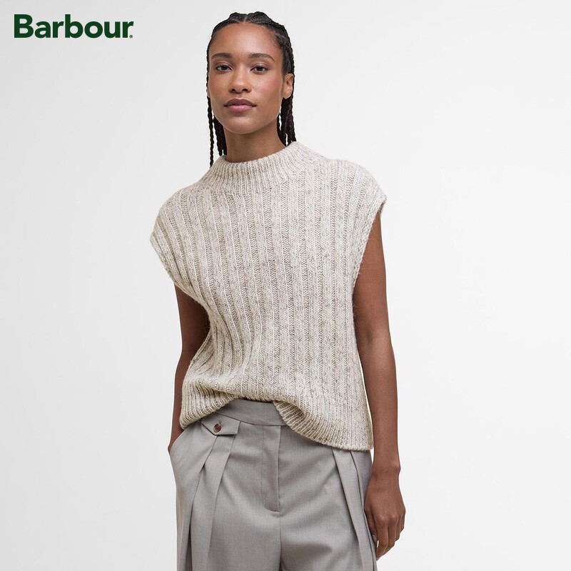 Barbour Anastasia 女士针织背心马甲