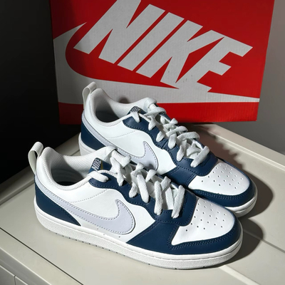 Nike Court Borough Low 2 经典百搭休闲 减震低帮板鞋BQ5448-121