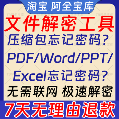 rar压缩包密码解除7z解压文件密码破解软件打开zip解密破解工具