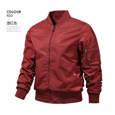 男士棒球服大码宽松上衣工装外套