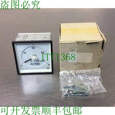 原装供应AUFTRAG KRD96S 051678/002 10V 0-200 M/Min 面板计量器