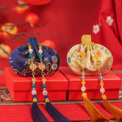 马年香囊空袋薰衣草囊香包古汉腰佩饰随身风服荷包袋驱蚊锦车挂件