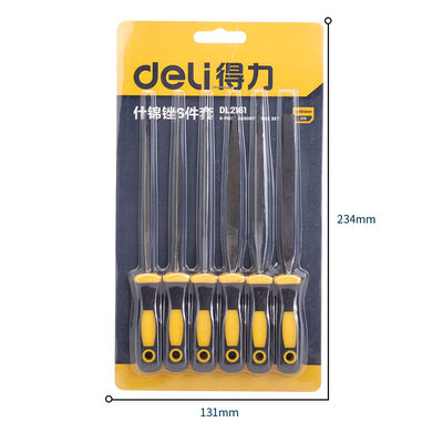 。锉刀组套整形锉刀什锦锉打磨工具6件套4x160mmDL2161