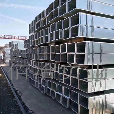 钢材镀管扁管锌空心方管友发管国强管热铁管矩形管长PDZ方形管方