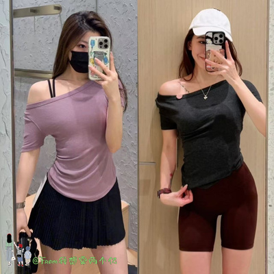 上新~推荐款船型领T恤HoldTgt