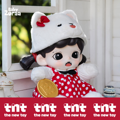 【tnt】Zoraa妹宝招财布丁喵大娃手办潮玩盲盒新品首发
