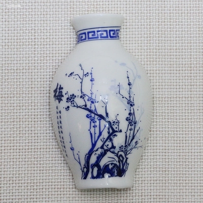 【景德镇】陶瓷无语佛青花瓷博物馆冰箱贴文创陶溪川旅游纪念品