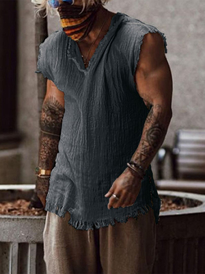 Summer men's vest T-shirt vest street wear背心T恤背心街头装