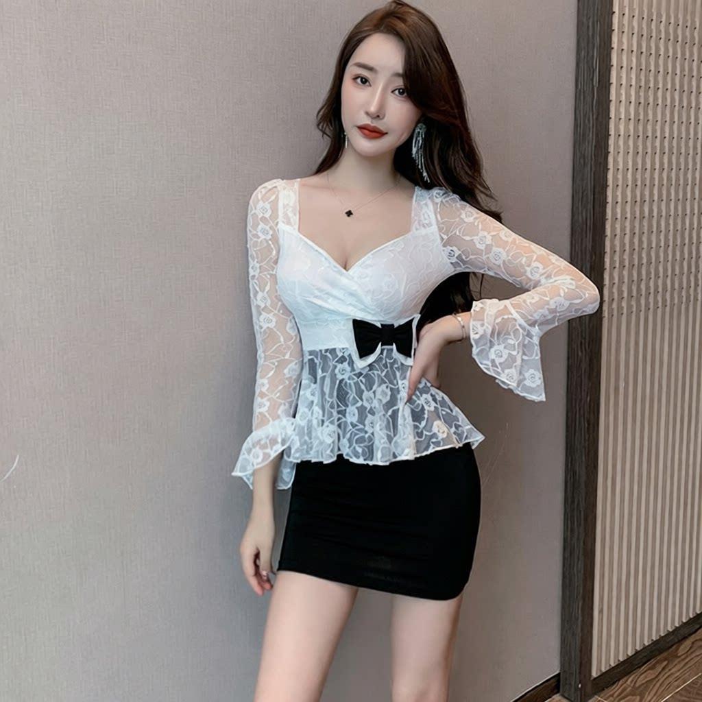 夜总店连衣裙夏季减龄显瘦气质夜场上班衣服夜总会女装性感短裙子