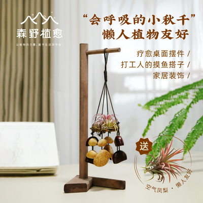 凤梨果壳铃工位创意摆件礼物