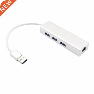 3 Port Type-C USB 3.0 HUB with 10/100/1000Mbps Gigabit Ether