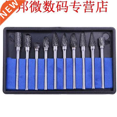 10 st hardmetaal HardFrees Roterende brocas com escareador h