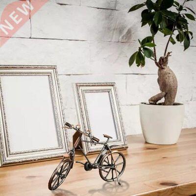 Mini Wrought Iron Bicycle Metal Figurines Model Mountain Bik