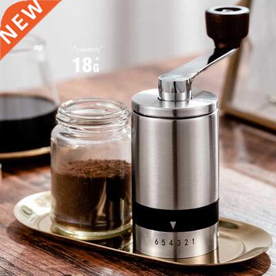 Manual Coffee Grinders with Ceramic Conical Burr Stainless S