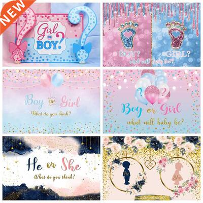 Yeele Newborn Gender Reveal Party Boy Or Girl Photocall Baby
