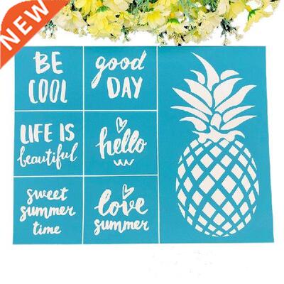 Pineapple Self-Adhesive Silk Screen Printing Stencil