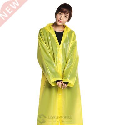 Wo Raincoat Black Rain Clothes covers Impermeable Rainwear