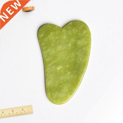New Natural Jade Stone Calf horn Guasha Board Massage Tool
