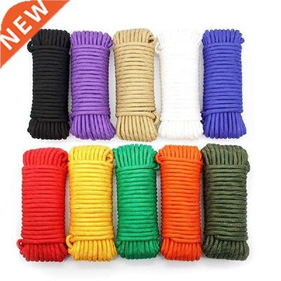 10M 2-6mm Braided Nylon Rope Polypropylene Rope Climbing