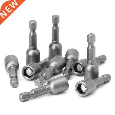 10 Pcs Magnetc Nut Drver Set 8mm 5/16