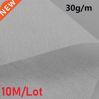 10M Non-woven Fusible Interfacing Back Glue Cloth-lined Soft