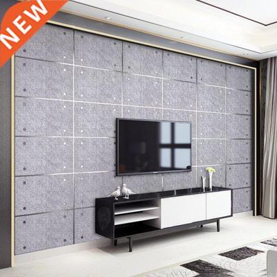 Modern Fashion 3D Imitation Marble Lattice Suede Non-woven W