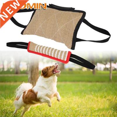 HOOMIN With 2 Rope Handles Durable Dog Training Pet Chewing