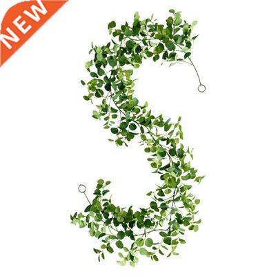 1.8m Green Slk Artfcal Hangng vy Leaf Garland Plants