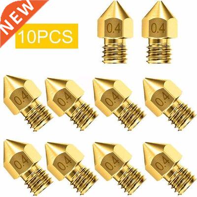 10/20Pcs 3D Printer Nozzle Accessory MK8 0.4mm Extruder