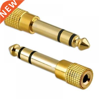 Jack 6.35mm Male To 3.5mm Female apter Connector