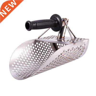 Sand Scoop for Metal Detecting, Stainless Steel with Hexahed
