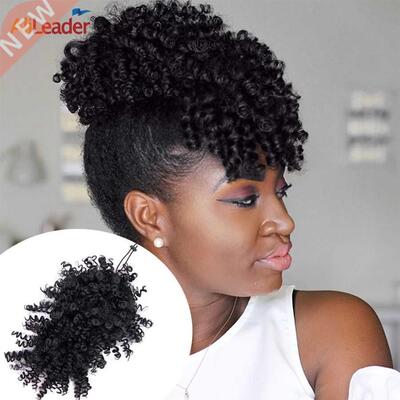 Alileader New Synthetic Curly Bangs Kinky Curly Hair Bangs S