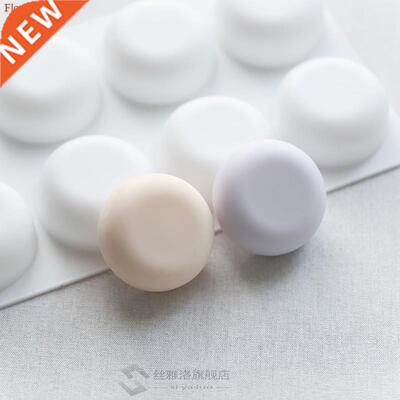 8-hole Round Food Grade Silicone Mold Hand-made Soap Silicon