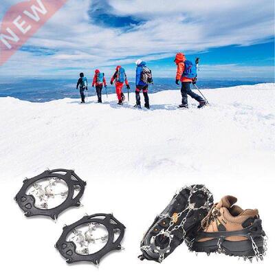 19 Spikes Crampons Ice Cleats High Elastic Ice Traction