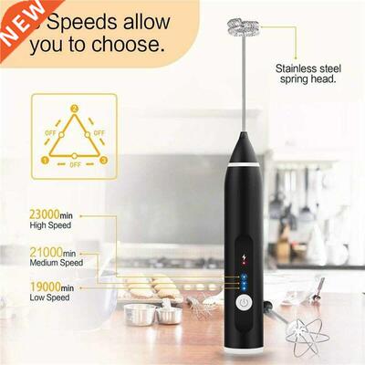 Two Speeds Electrc Stanless Steel Handheld Mn Blender