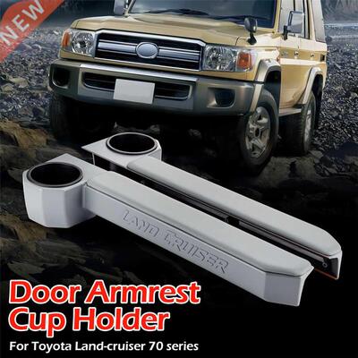 2Pcs Door Armrest Cup Holder Organizer for Toyota Land Cruis