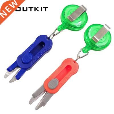 OTKIT 1pcs Mini Flexible Scissors Fishing Line Cutter Nylon