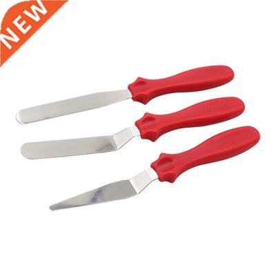 3 Pcs/set Cake Icing Spreader Cake Stainless Steel Smoother