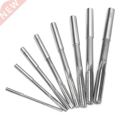 8Pcs/Set Straight Shank Reamer Precision H7 HSS Chucking Han