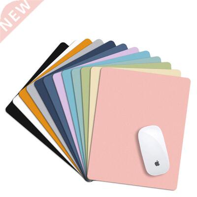 Deskpad Cute Desk Mats Mouse Pad Mini Waterproof PU Leather
