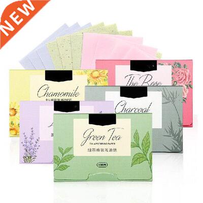 100 sheets Portable Face Oil Control Facial Absorbent Paper