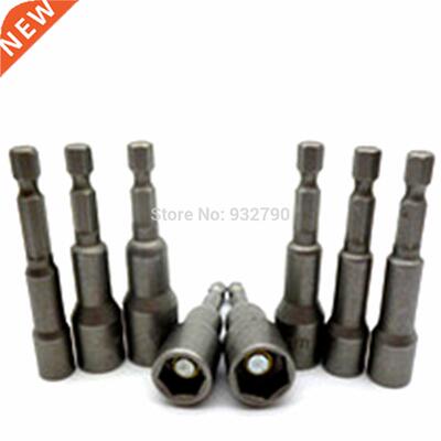 8pcs Nut Driver Power Drills Power Drivers Nut Setter 6.35mm